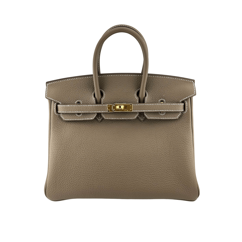 Hermès Birkin 25 Togo Etoupe Gold Hardware – Wrist Aficionado