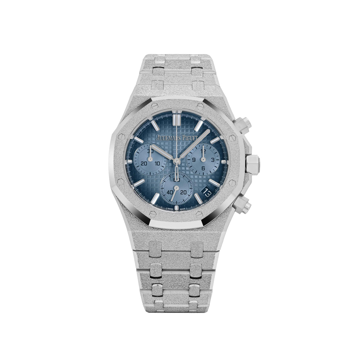 Audemars Piguet Royal Oak 26240BC.GG.1324BC.02 Chronograph Frosted Whi ...