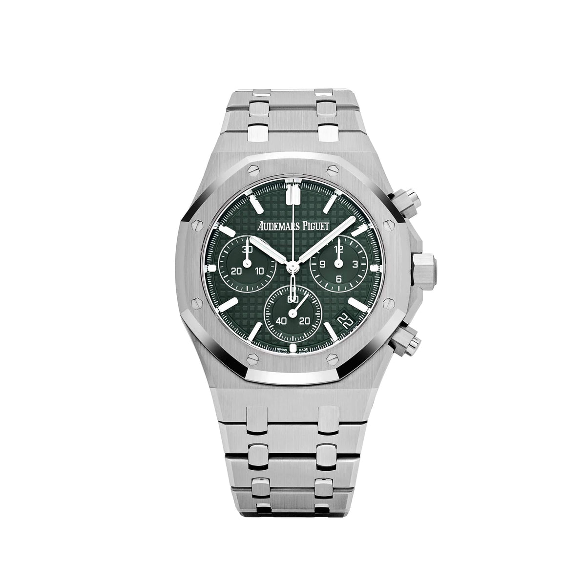 Audemars Piguet Royal Oak Chronograph "50th Anniversary" Green Dial ...