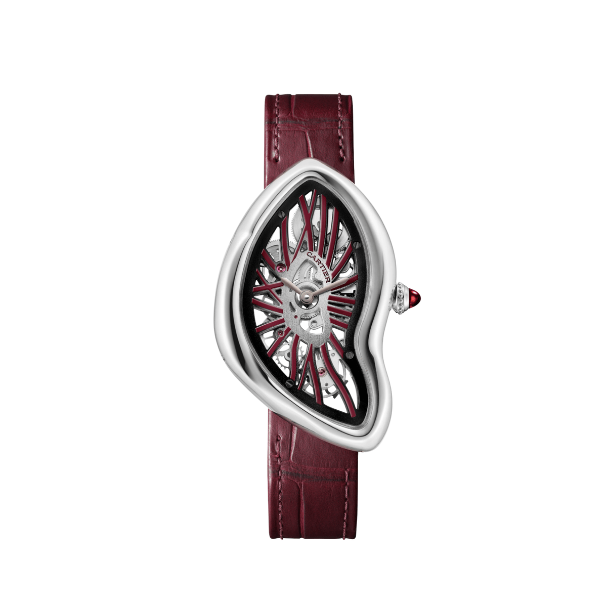 Cartier Crash WHCH0008 Platinum Skeleton – Wrist Aficionado