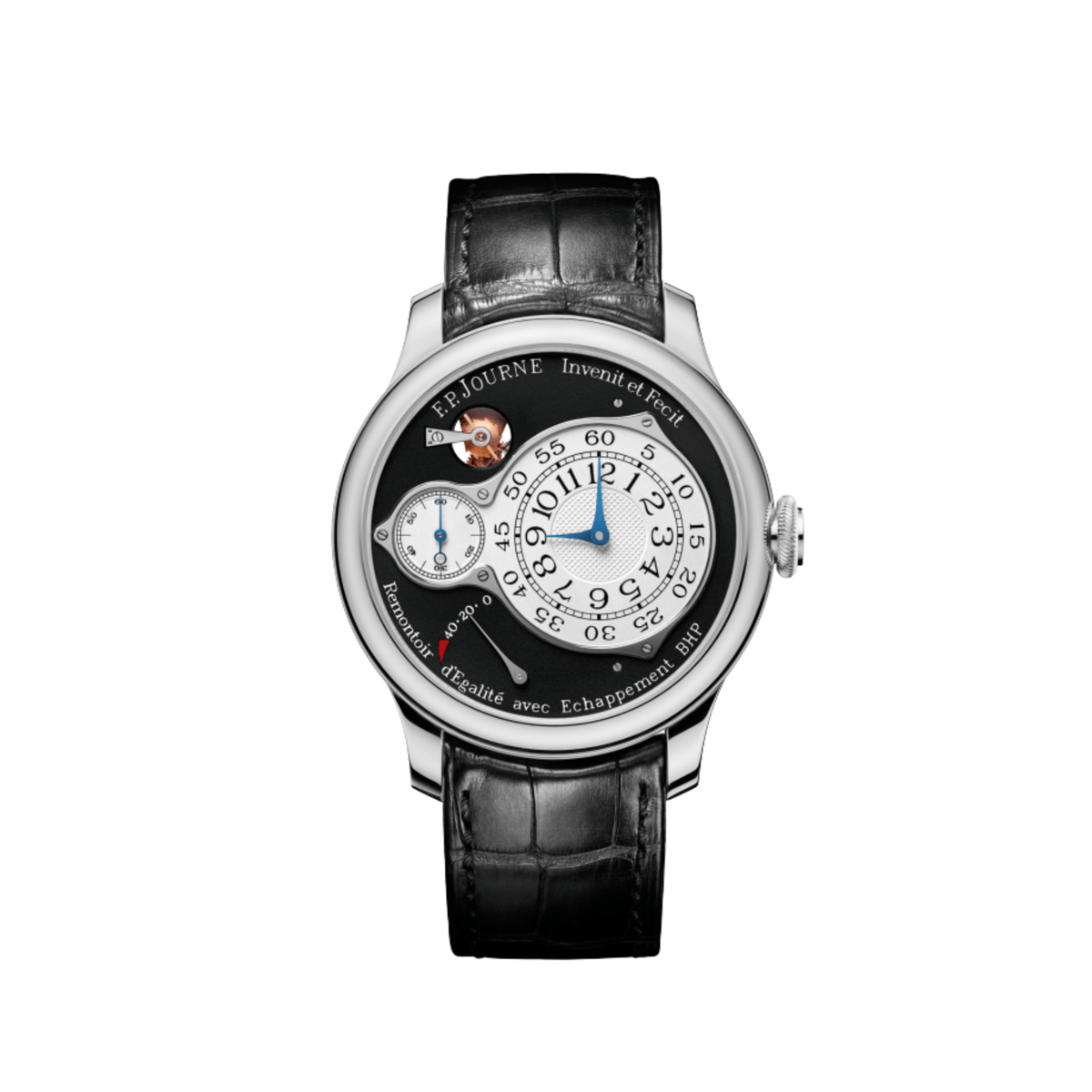 F.P.Journe Chronomètre Optimum Ref. CO Black Label Platinum Black Dial ...