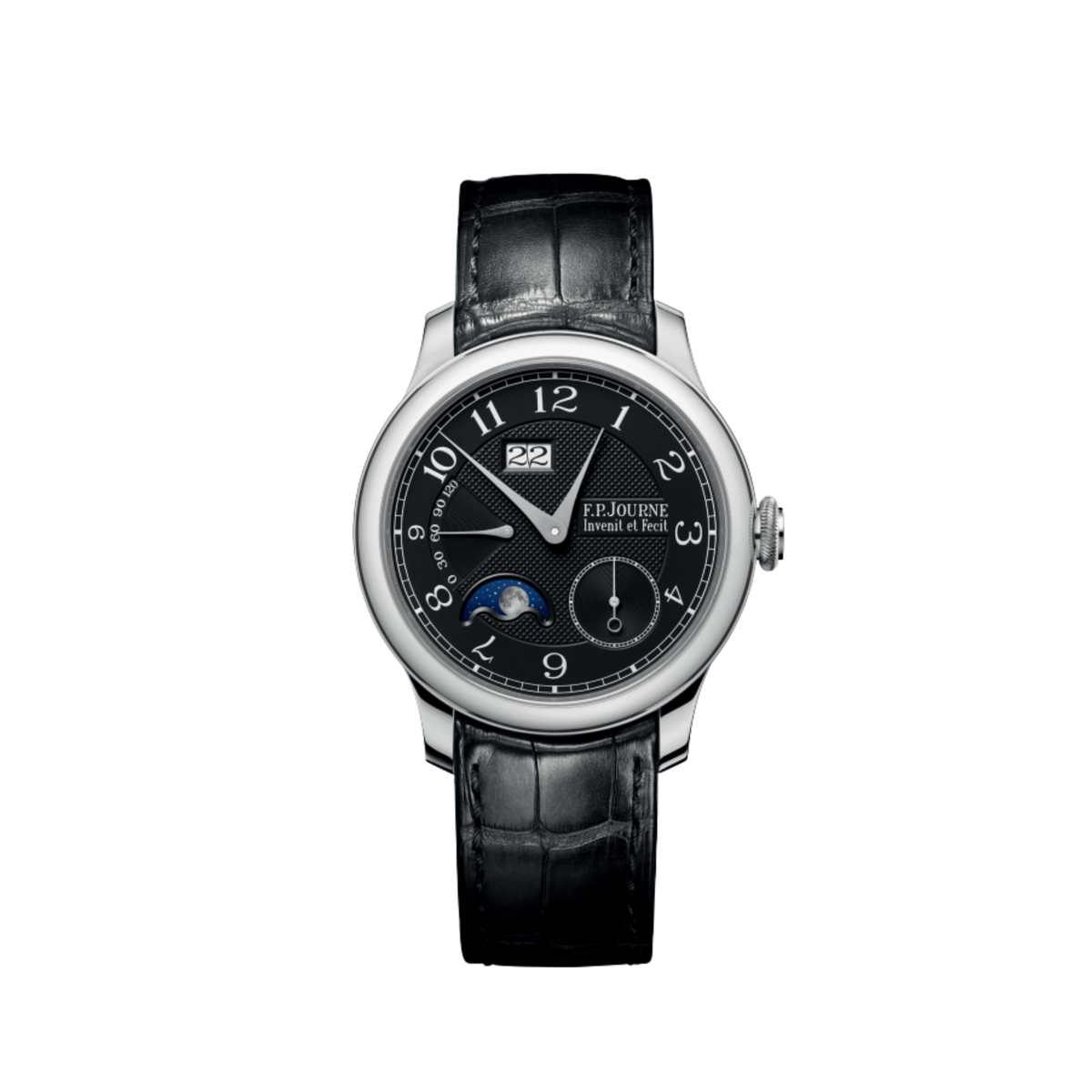 F.P.Journe Octa Automatique Lune Ref. AL2 Black Label Platinum Black D ...