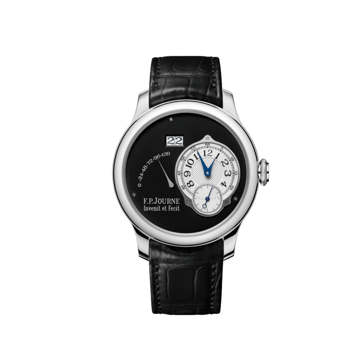 F.P.Journe Octa Automatique Lune Ref. AN Black Label Platinum Black Di ...