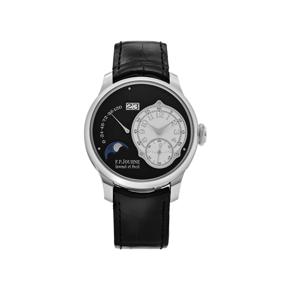 F.P.Journe Octa Lune Ref. LN Black Label Platinum Black Dial – Wrist ...