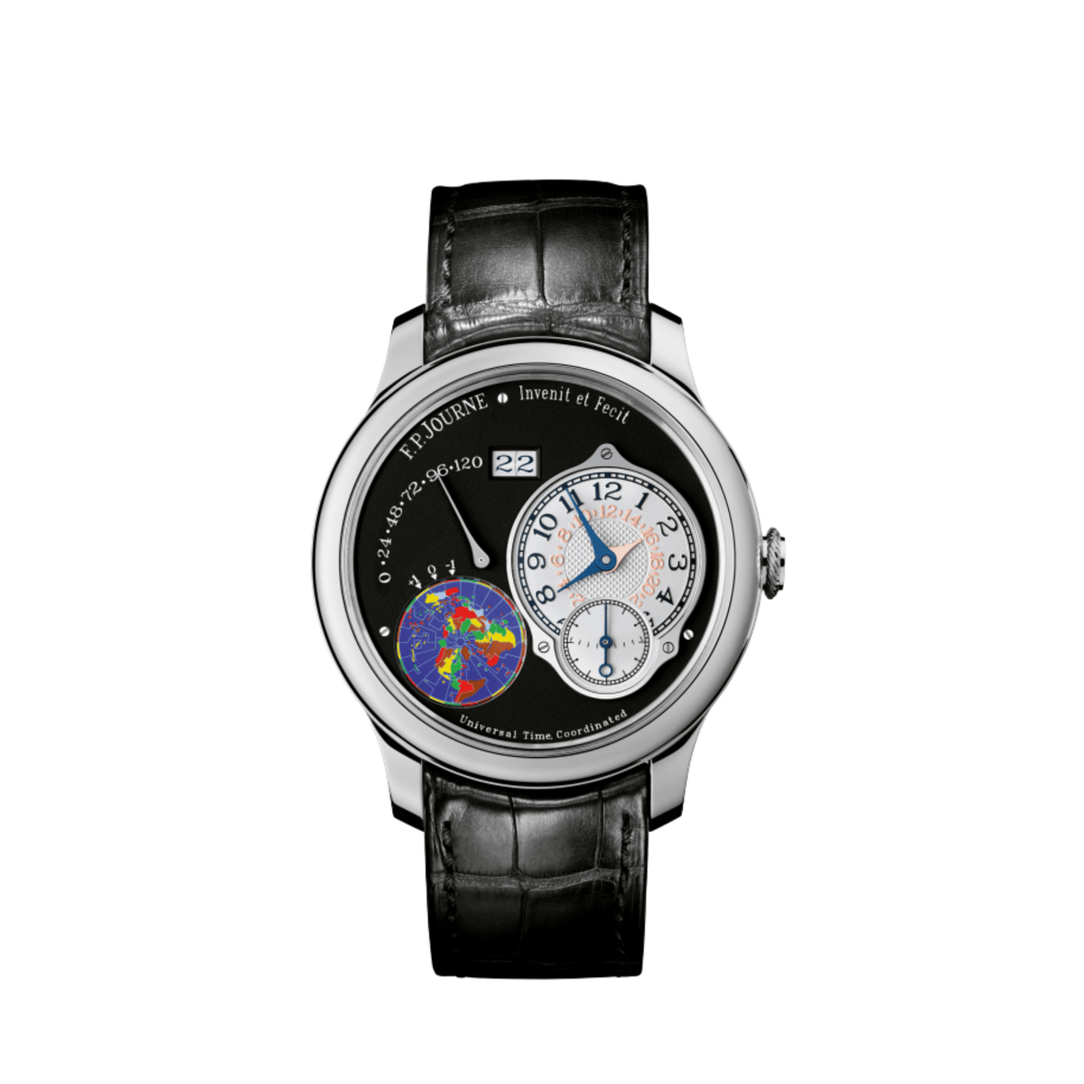 F.P.Journe Octa UTC Ref. UTC Black Label Platinum Black Dial – Wrist ...