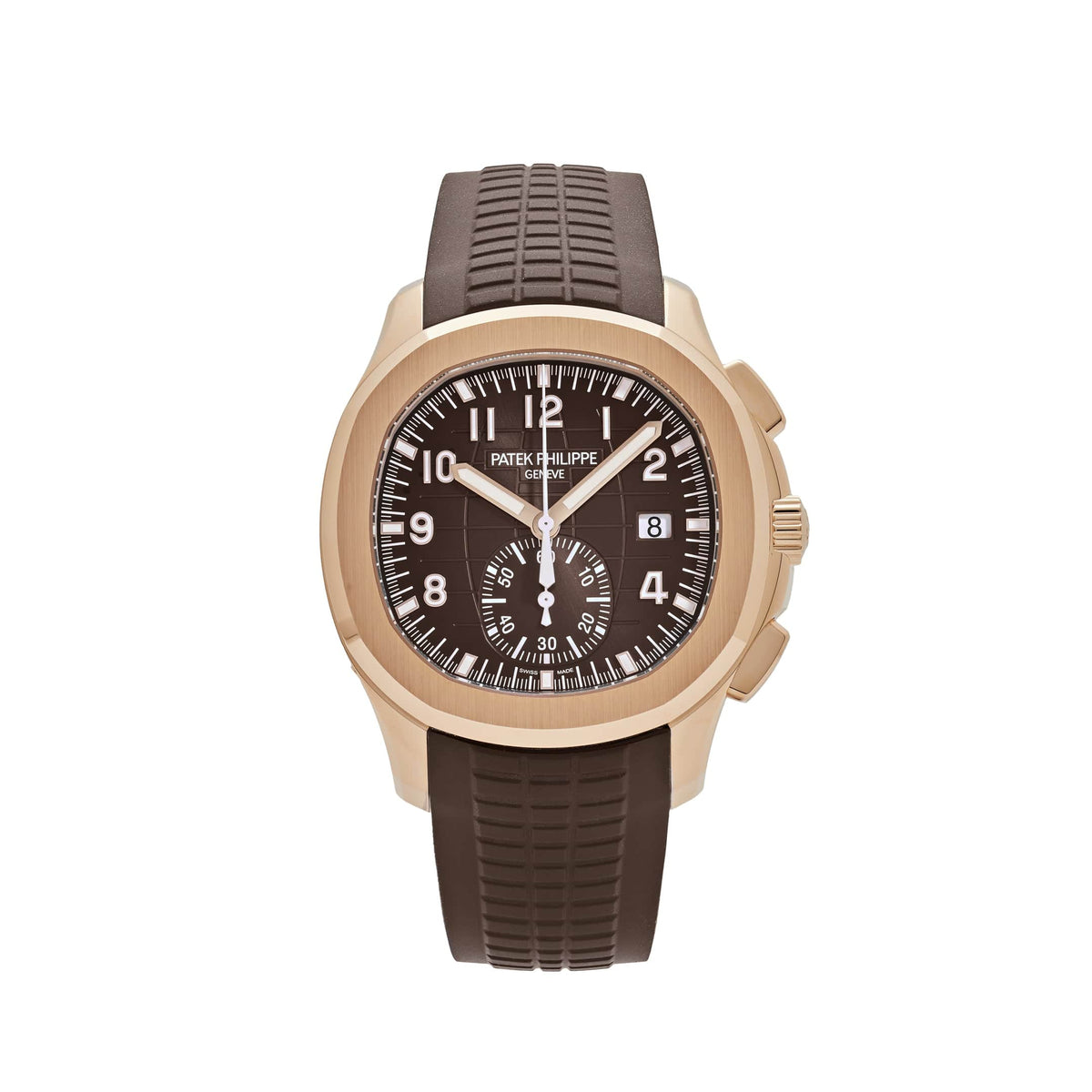 Patek Philippe Aquanaut 5968R-001 Chronograph Rose Gold Brown Dial (20 ...