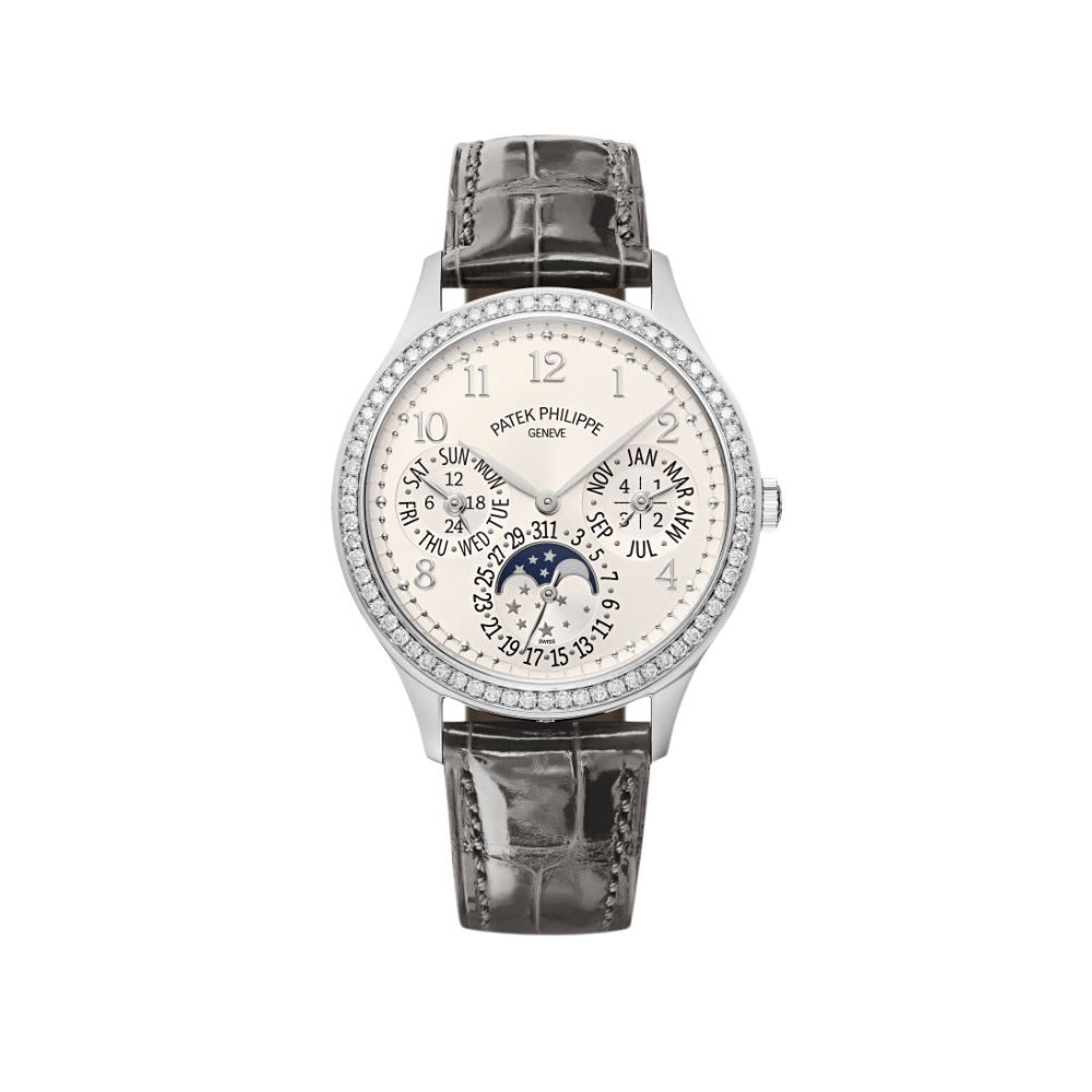 Patek Philippe Grand Complications 7140G-001 Perpetual Calendar Diamon ...