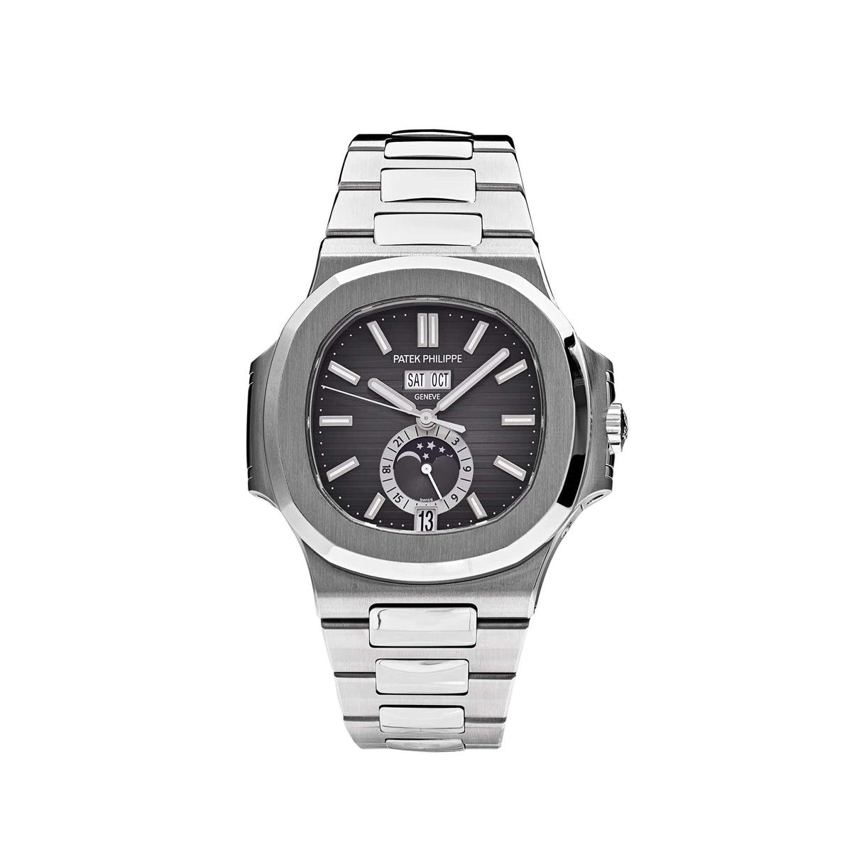 Patek Philippe Nautilus Annual Calendar Moon Phase 5726/1A-001 – Wrist ...
