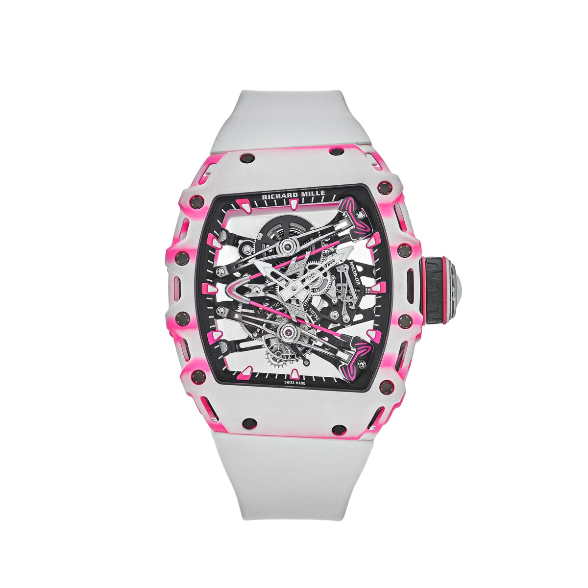 Richard Mille RM 38-02 Bubba Watson Tourbillon White Pink Quartz TPT L – Wrist Aficionado