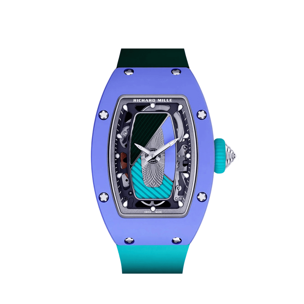 Richard Mille RM 07-01 'Ladies' Coloured Ceramics Pastel Blue Limited ...