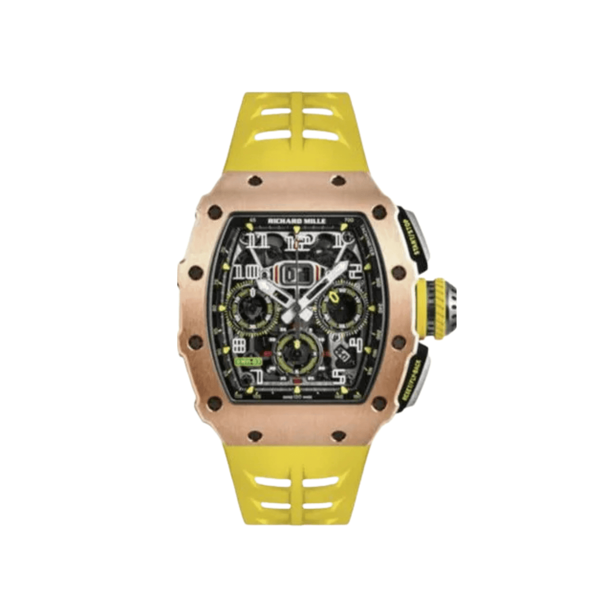 Richard Mille Full Rose Gold Flyback Chronograph RM 11-03 – Wrist ...
