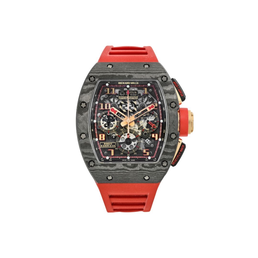 Richard Mille RM 011 Romain Grosjean 'Lotus F1' Rose Gold – Wrist ...