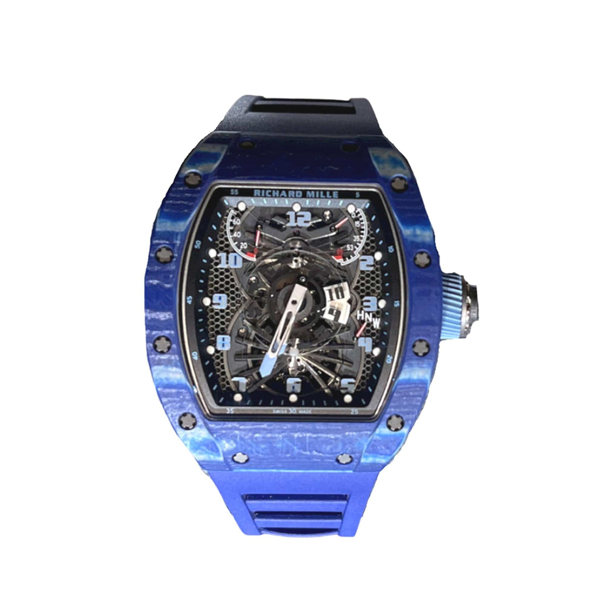 Richard Mille RM 022 Tourbillon Aerodyne Blue Quartz TPT – Wrist Aficionado