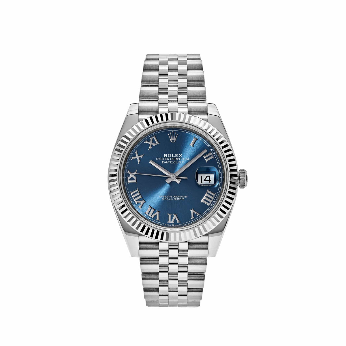 Rolex Datejust 41 126334 Stainless Steel Blue Dial Jubilee (2025 ...