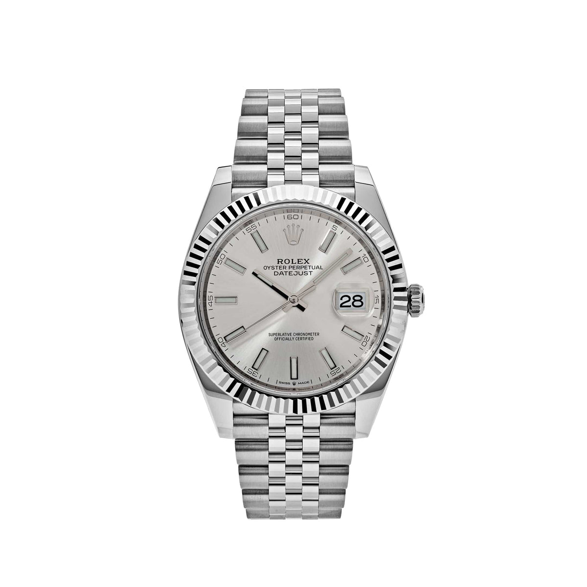 Rolex Datejust 41 126334 Stainless Steel Silver Dial Jubilee – Wrist ...