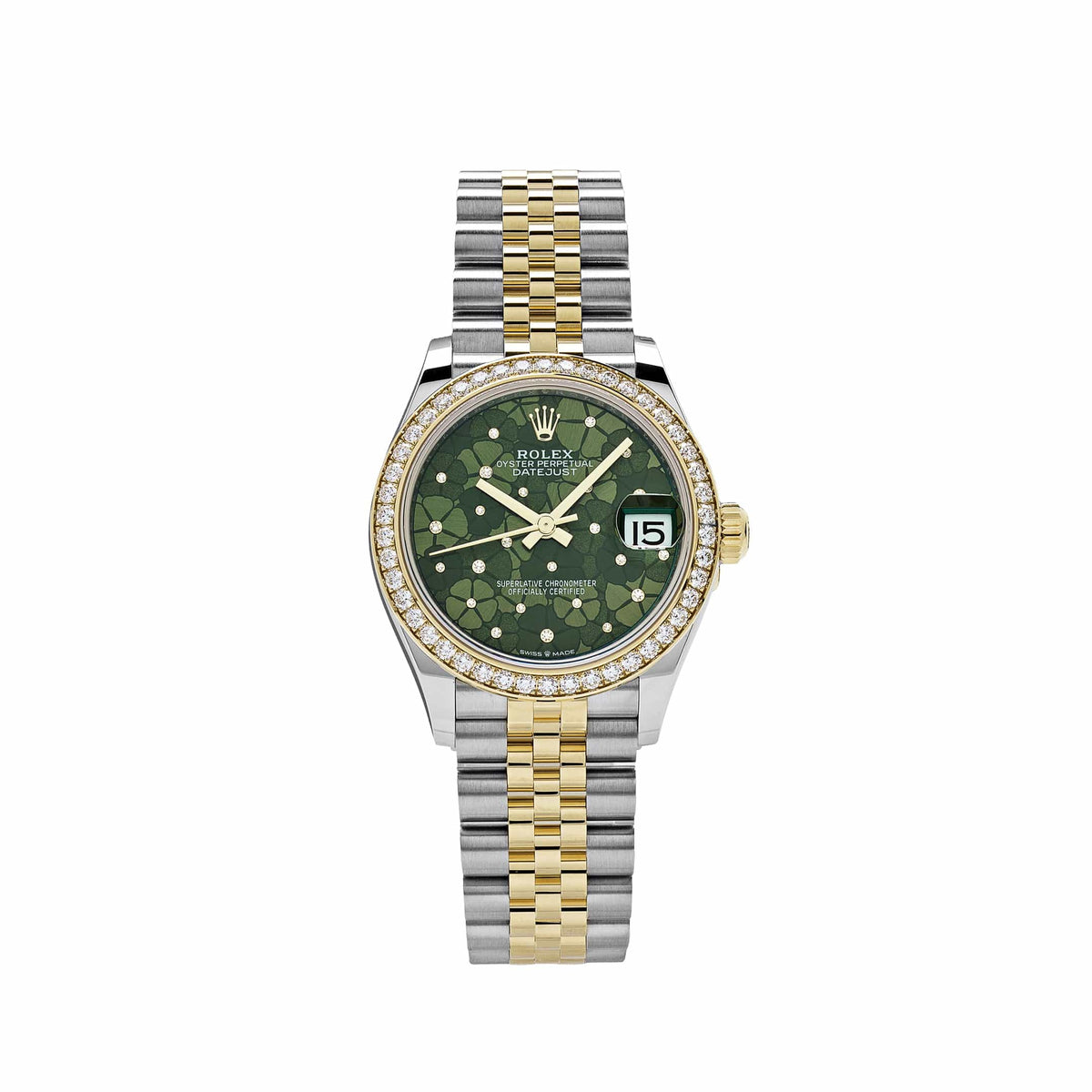 Rolex Datejust 31 278383RBR 'Ladies' Two-Toned Yellow Gold Stainless S ...