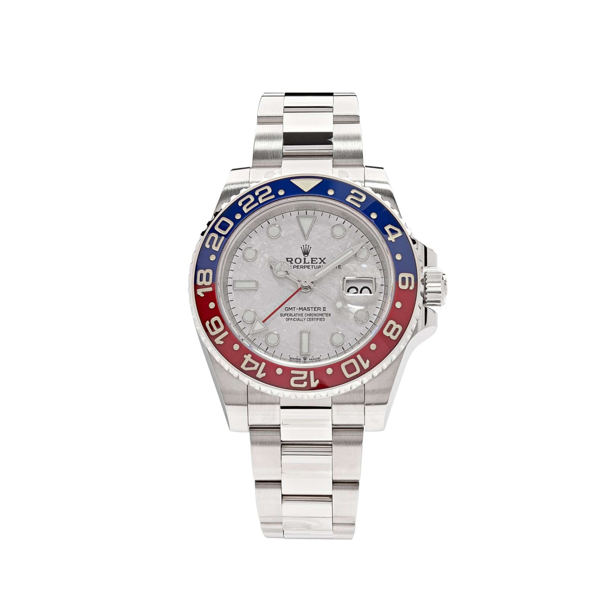 Rolex GMT-Master II 126719BLRO 'Pepsi' White Gold Meteorite Dial (2021 ...
