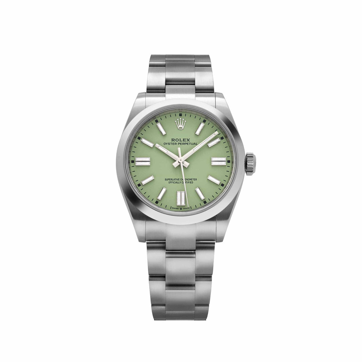 Rolex Oyster Perpetual 36 126000 Stainless Steel Pistachio Dial (2025 ...